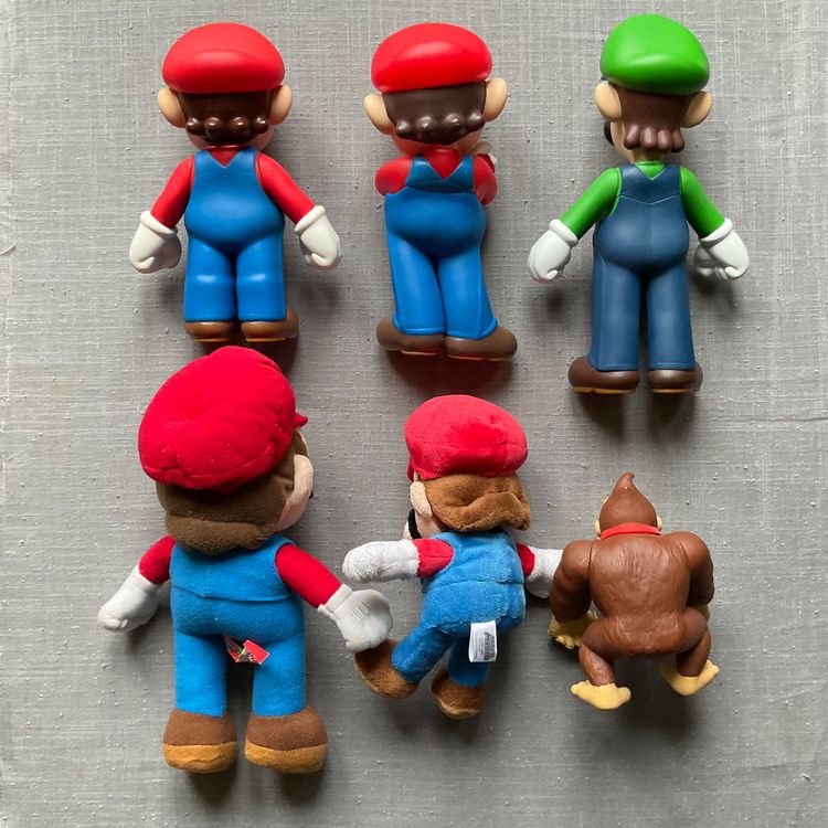 🔴 6x NINTENDO Super Mario Luigi Donkey Kong Figuren 🔵 (Gebraucht) in ...
