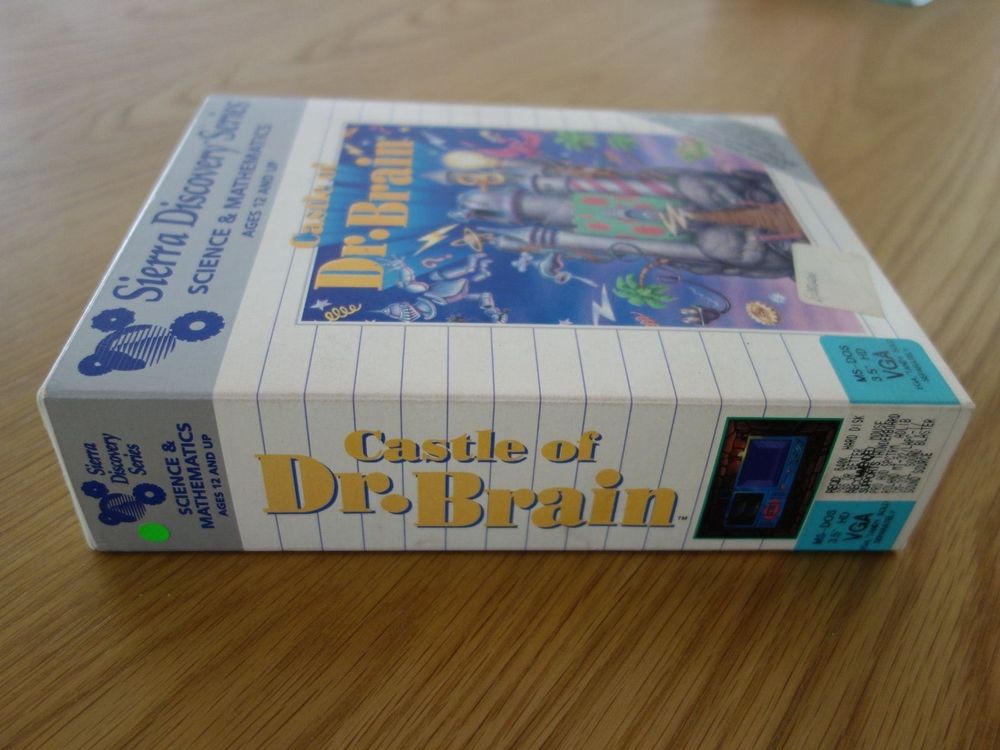 Castle of Dr. Brain, 1991 Sierra, Big Box, MS DOS (Gebraucht) in für CHF 29 – mit Lieferung auf ...