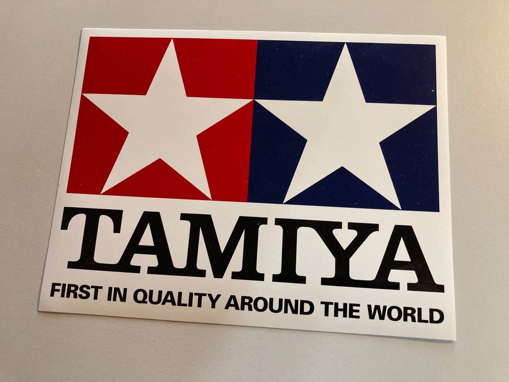 2 Stück Tamiya original Aufkleber/Sticker mit grossem Logo | Kaufen auf ...