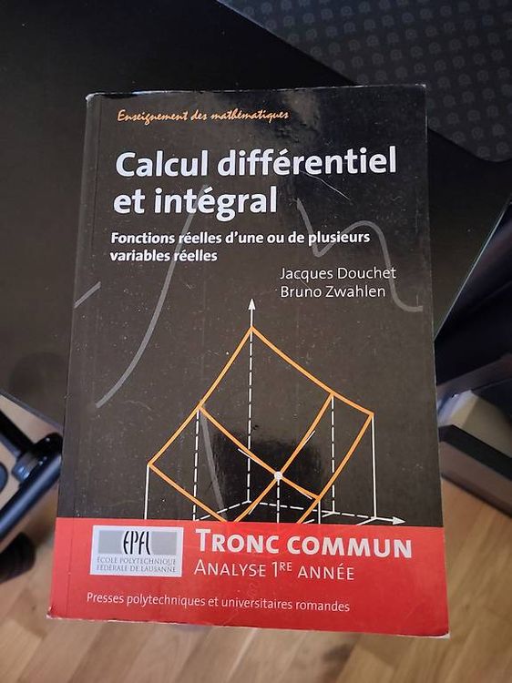 livre maths universitaire - calcul différentiel et intégral (D'occasion ...