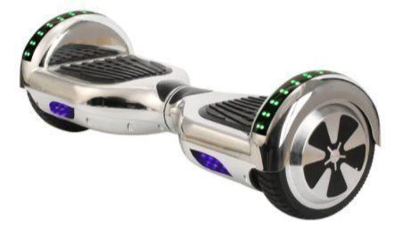 Hoverboard Silber Metallic mit LED Räder (Neu und originalverpackt) in ...