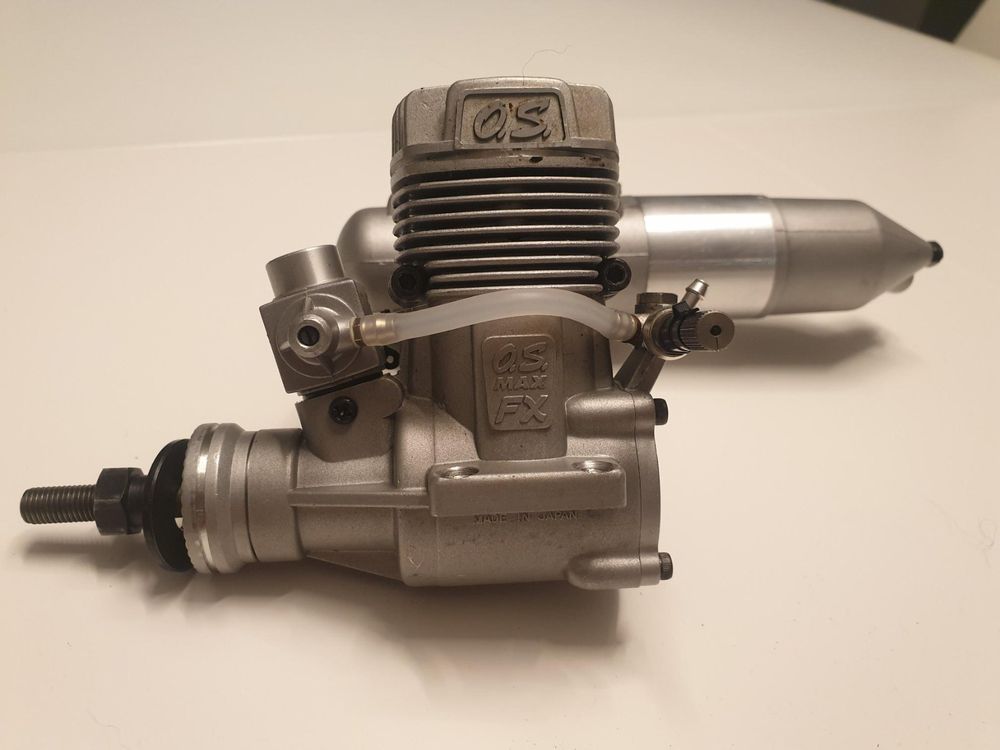 OS Max FX-91 Motor mit Topf in sehr gepflegtem Zustand (Gebraucht) in ...