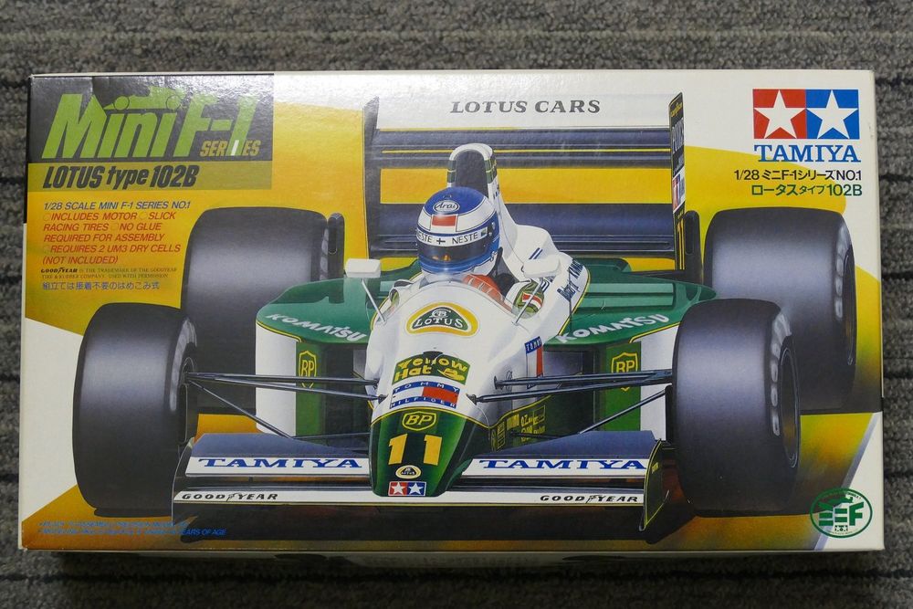 Lotus 102B Formel 1 Tamiya Mini Bausatz 1/28 (Neu und originalverpackt ...