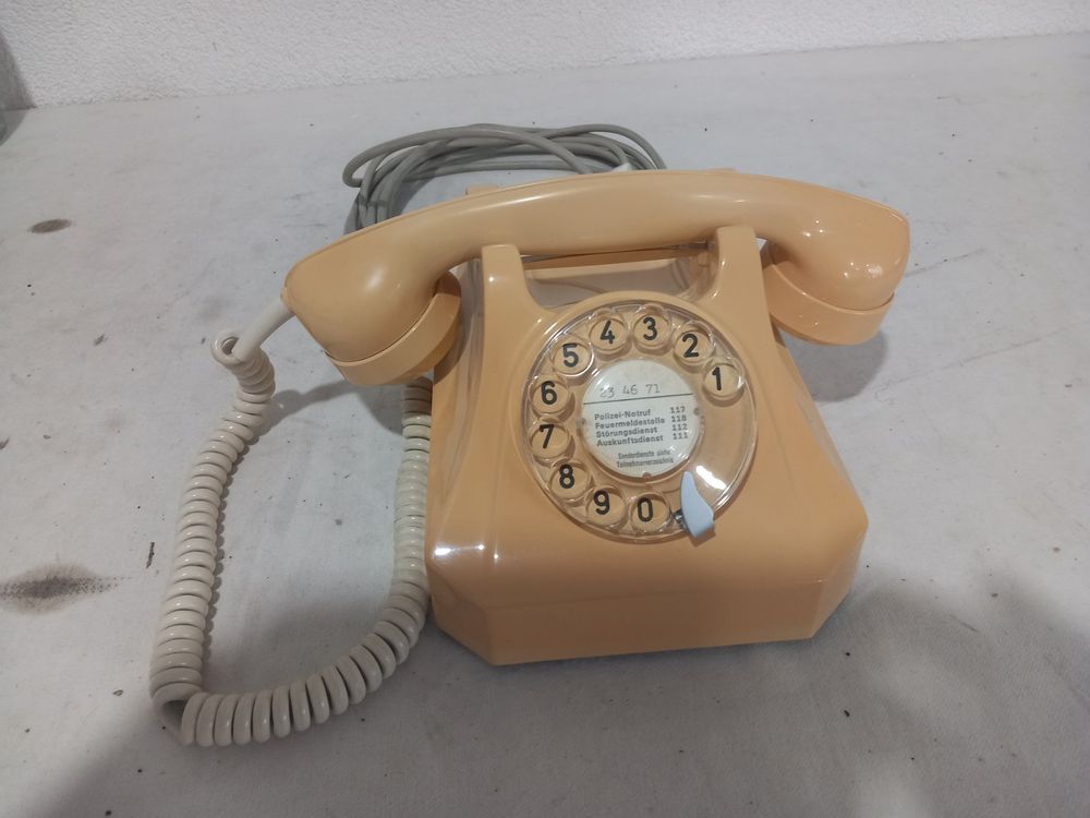 Telefon Antik ; Wählscheibentelefon Autophon (Gebraucht) in Rheinau für ...