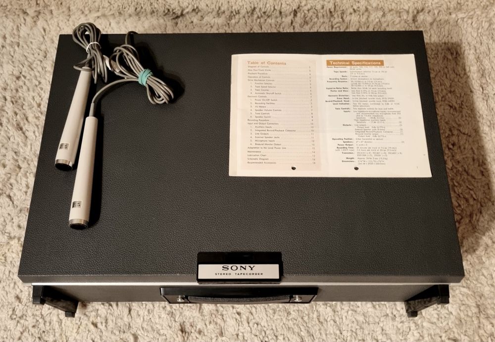 Stereo-Tonbandgerät Sony Solid State Tapecorder TC 260 | Kaufen auf Ricardo