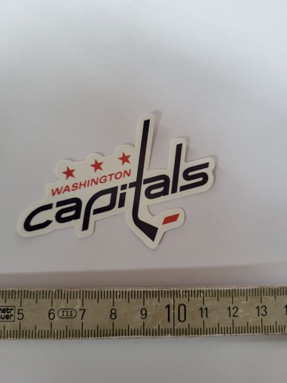 NHL Aufkleber / Sticker Capitals | Kaufen auf Ricardo