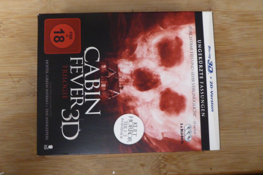 Bluray 3D Cabin Fever Box 1-3 (Gebraucht) in Allschwil für CHF 12 – mit ...