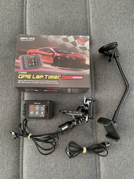 Qstarz GPS Lap Timer LT-Q6000 / Beschleunigungsmesser (Gebraucht) in ...