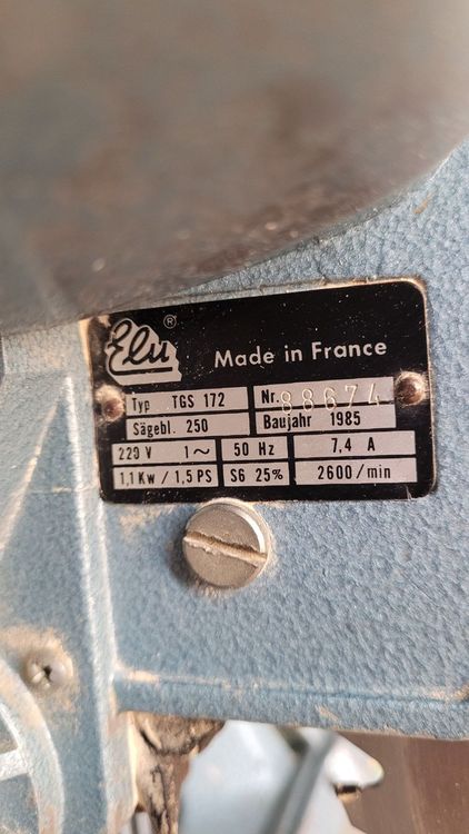 Tischkreissäge, Kappsäge Elu TGS 172 (D'occasion) à Arni BE pour CHF 99 ...