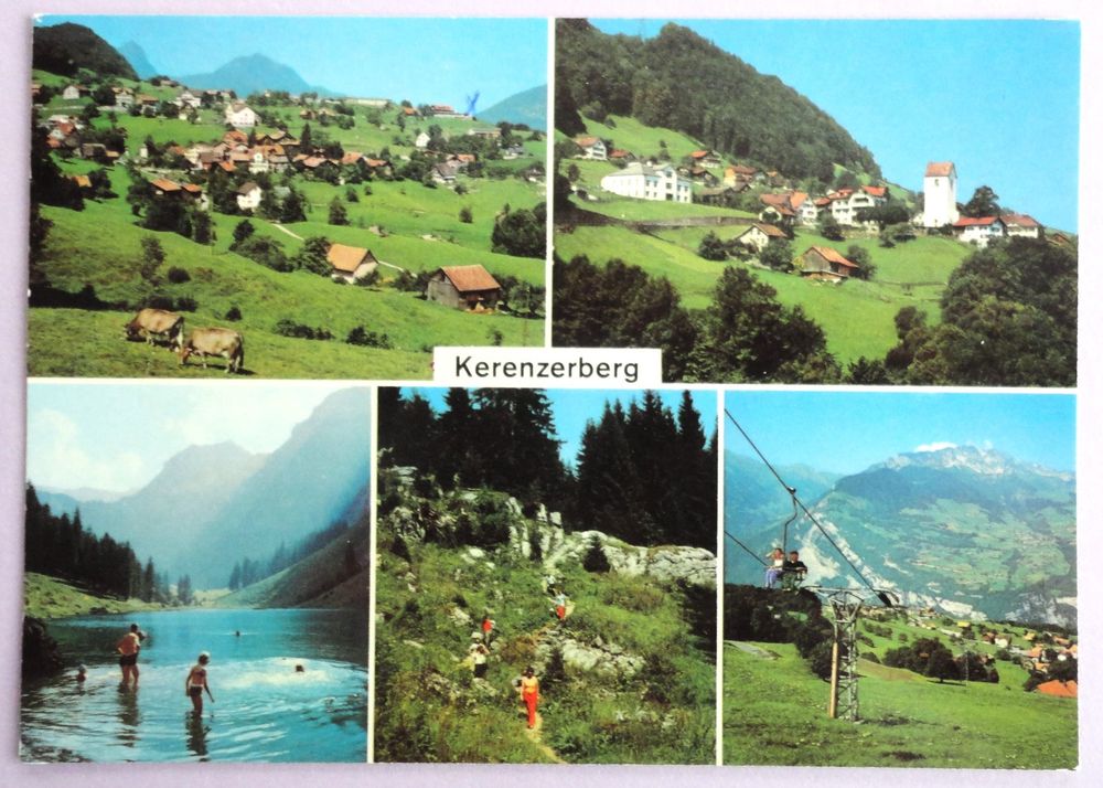 Kerenzerberg über dem Walensee (Gebraucht) in Fétigny für CHF 1 – mit Lieferung auf Ricardo kaufen