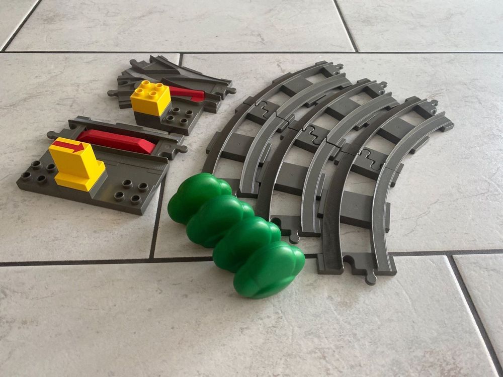 Lego-Duplo Schienen, Weichen und Büsche | Kaufen auf Ricardo