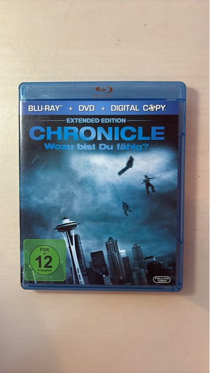 Chronicle - Extended Edition (Blu-ray + DVD) Top Zustand! (Gebraucht ...