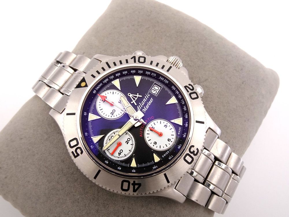 ATLANTIC MARINER CHRONOGRAPH 100M DIVER | Kaufen auf Ricardo