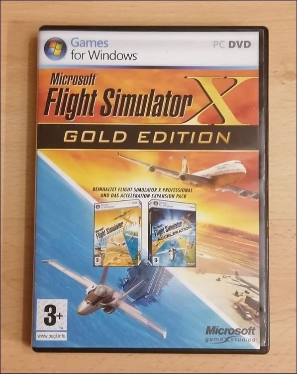 FSX Microsoft Flight Simulator X Gold Edition - PC - (Gebraucht) in ...