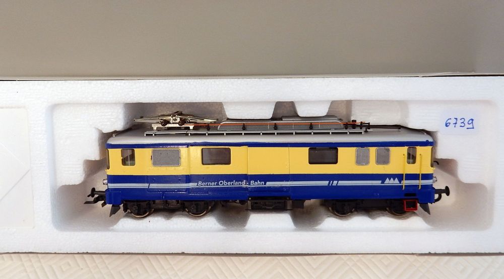 HO- BOB "Berner-Oberland Bahn" "Nostalgie" Motrice De 4/4 (D'occasion ...