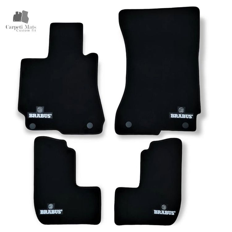 Fussmatten Mercedes CL-Klasse mit Brabus Logo C216 2006-2014 (Neu und ...
