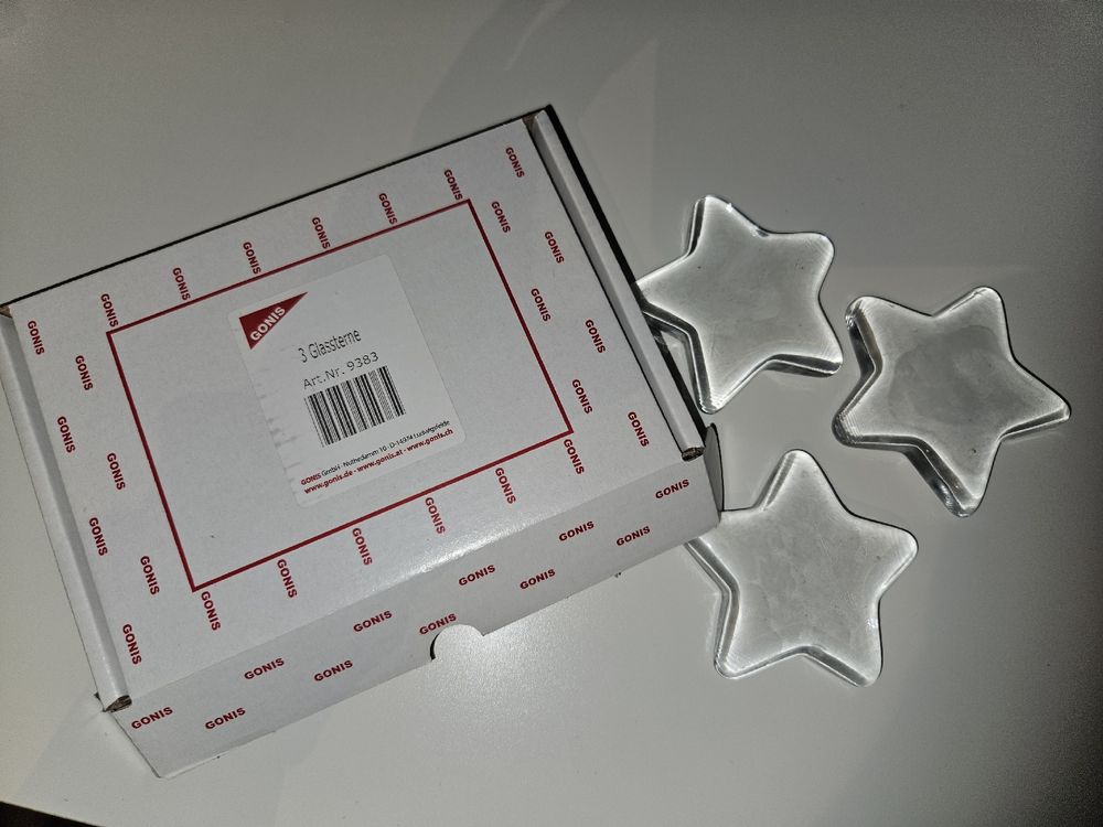 GONIS Glassterne 3 Stk. | Kaufen auf Ricardo