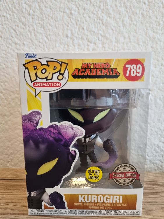 Funko Pop My Hero Academia #789 - Kurogiri (Special Edition) (Neu und ...