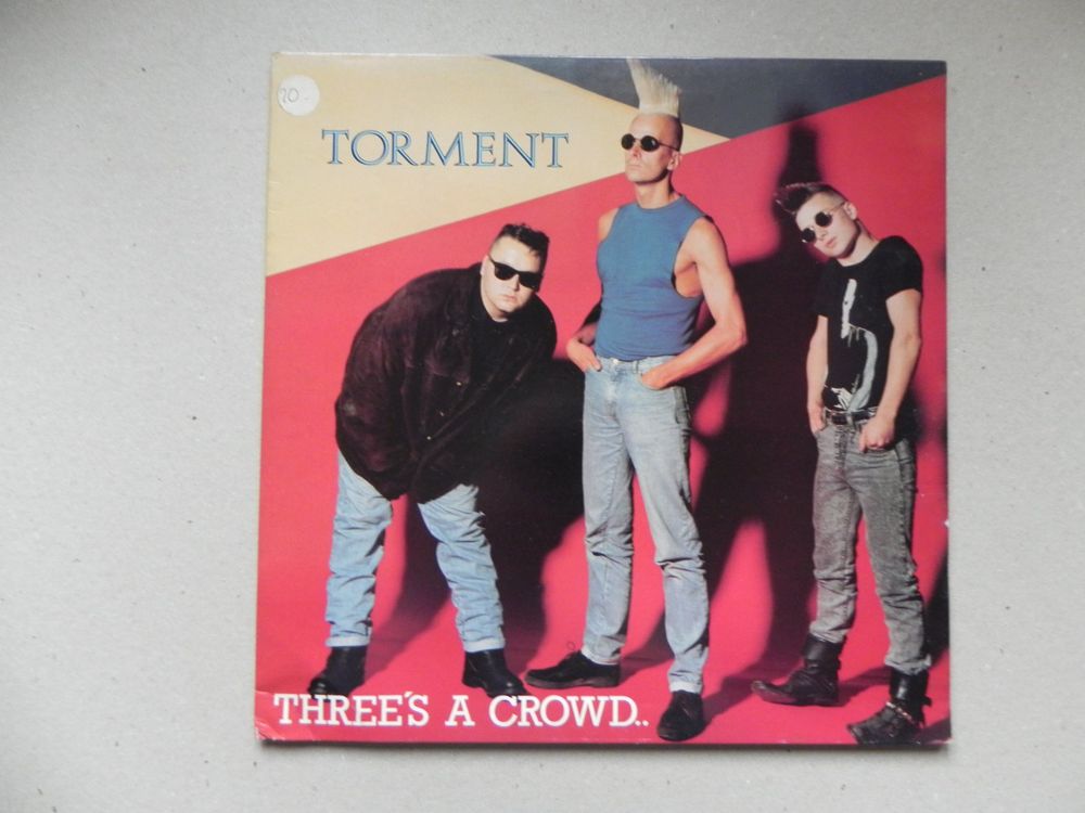 LP brit. Psychobilly Band Torment 1987 Three`s a Crowd | Kaufen auf Ricardo