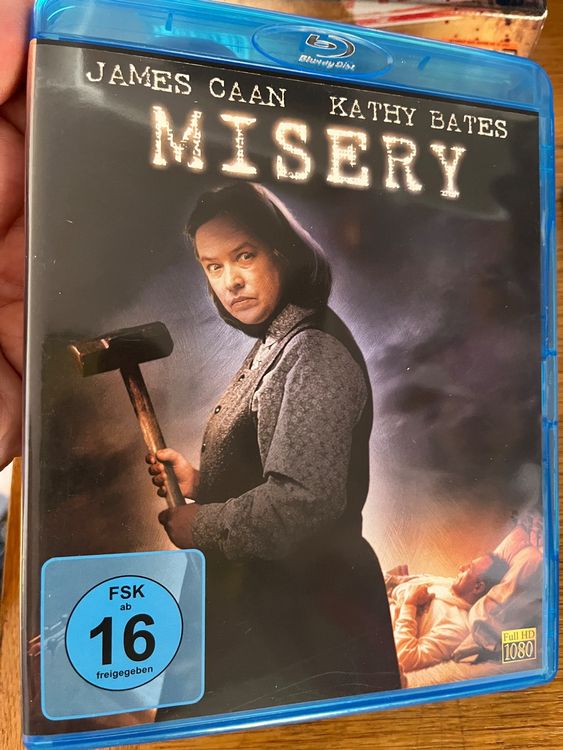 Misery (1990, Blu-ray, Stephen King, Kathy Bates) (Gebraucht) in Vevey ...