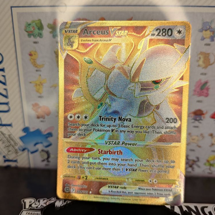 Arceus VStar Gold Card - Brilliant Stars | Kaufen auf Ricardo
