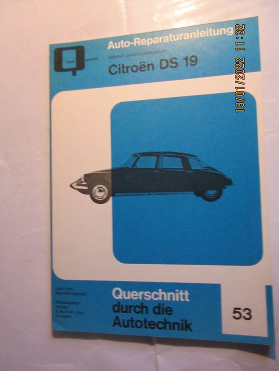 AutoRep.Anleitung Citroen DS 19 | Kaufen auf Ricardo