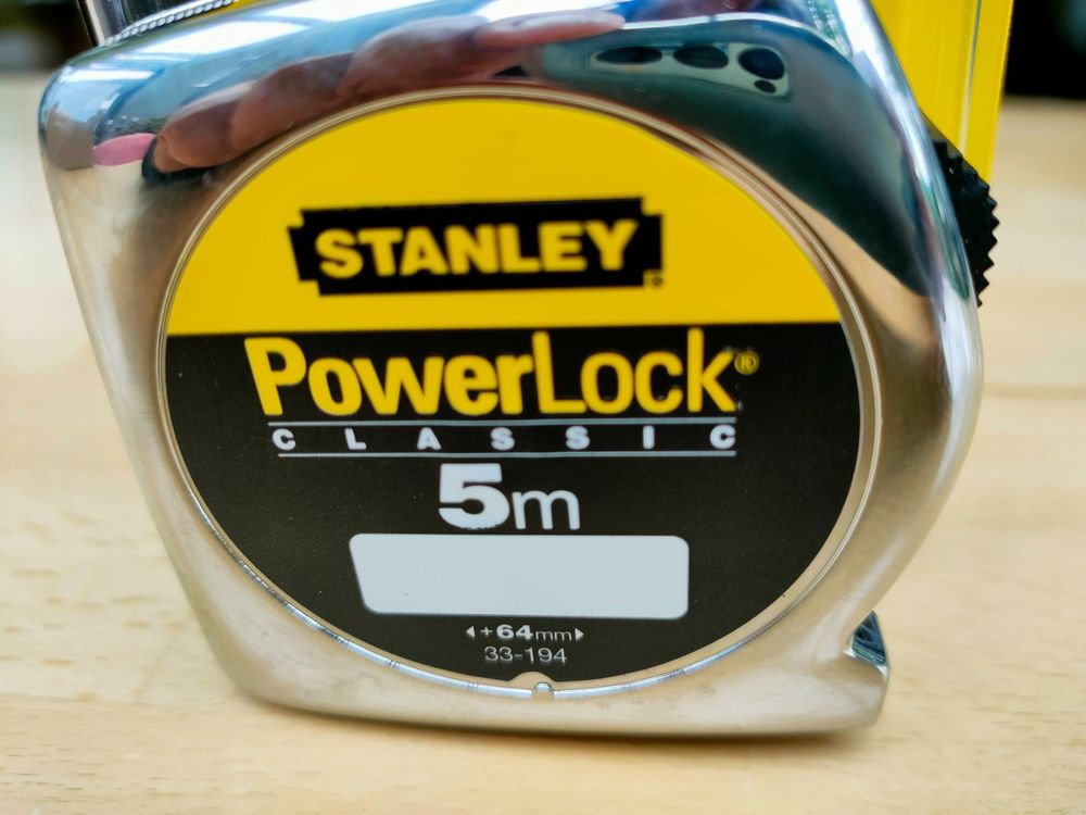 STANLEY Power Lock Rollmeter 5 Meter | Kaufen auf Ricardo