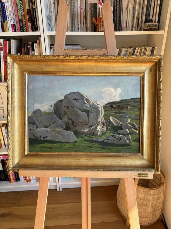 Albert Lugardon, huile sur toile (Gebraucht) in Pâquier-Montbarry für ...