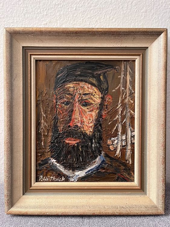 Peter Wüthrich “DER HOLZER “- Portrait signiert und betitelt (Gebraucht ...