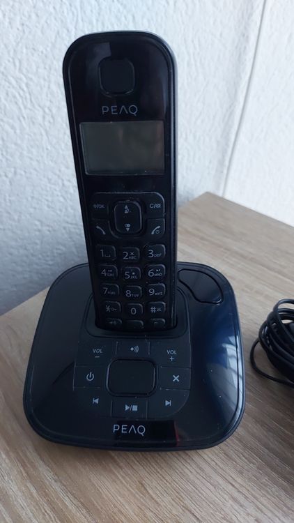 PEAQ Dect Schnurloses Telefon PDP150-B (Neu (gemäss Beschreibung)) in ...