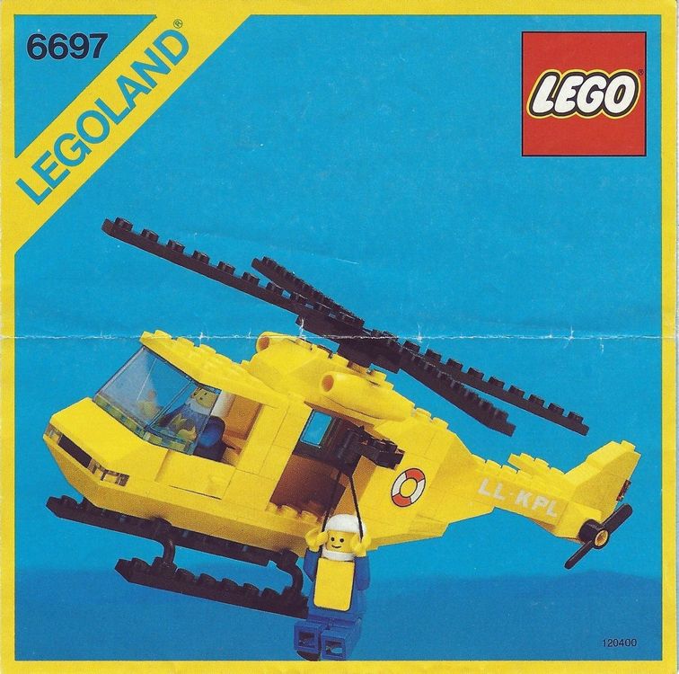 Lego classic town 6697 rescue-i helicopter Helikopter (Gebraucht) in ...