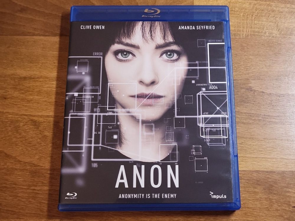 Anon (2018) (Gebraucht) in Pfungen für CHF 4 – mit Lieferung auf Ricardo kaufen