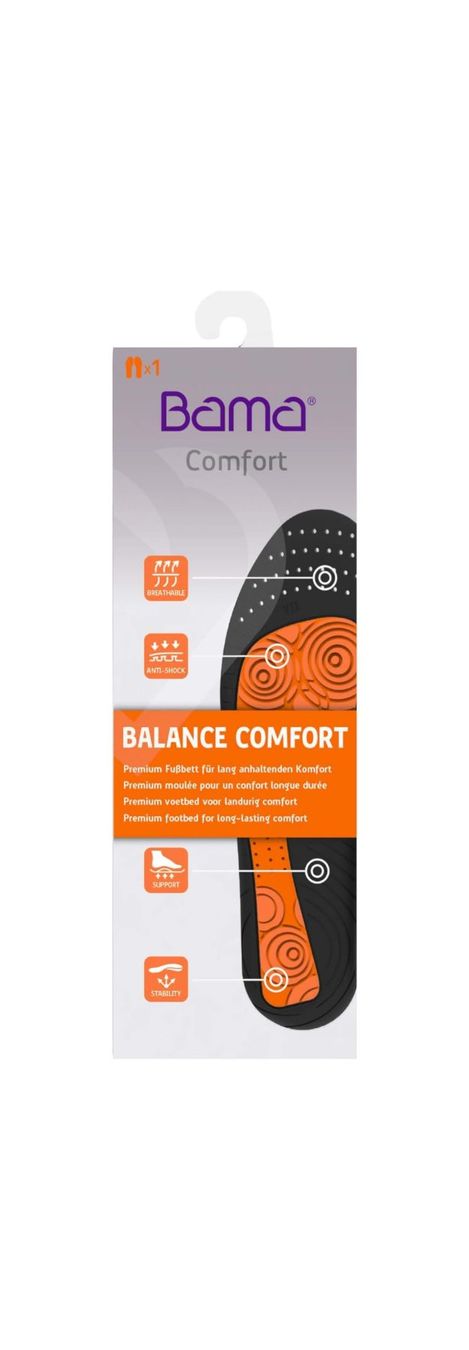 BAMA BALANCE COMFORT | Schuheinlage Gr. 42 (Neu und originalverpackt ...