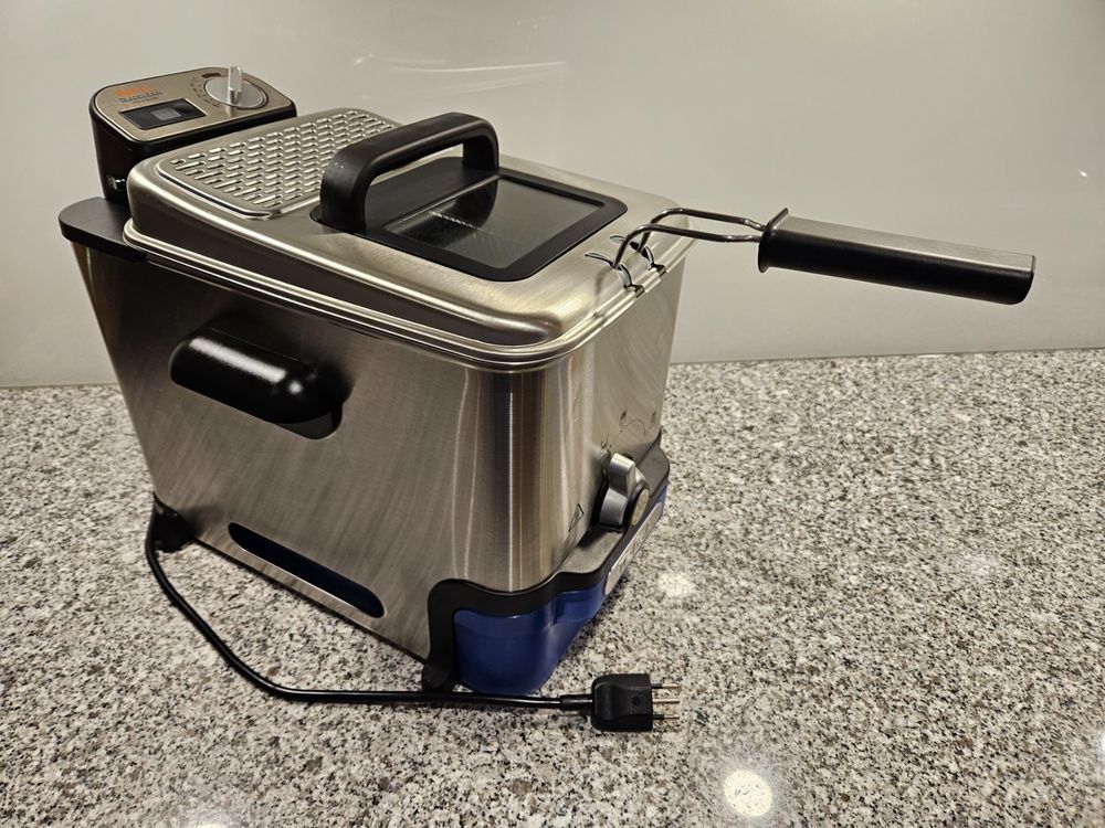 Fritteuse Fryer mit Filter und Ölbehälter | Kaufen auf Ricardo