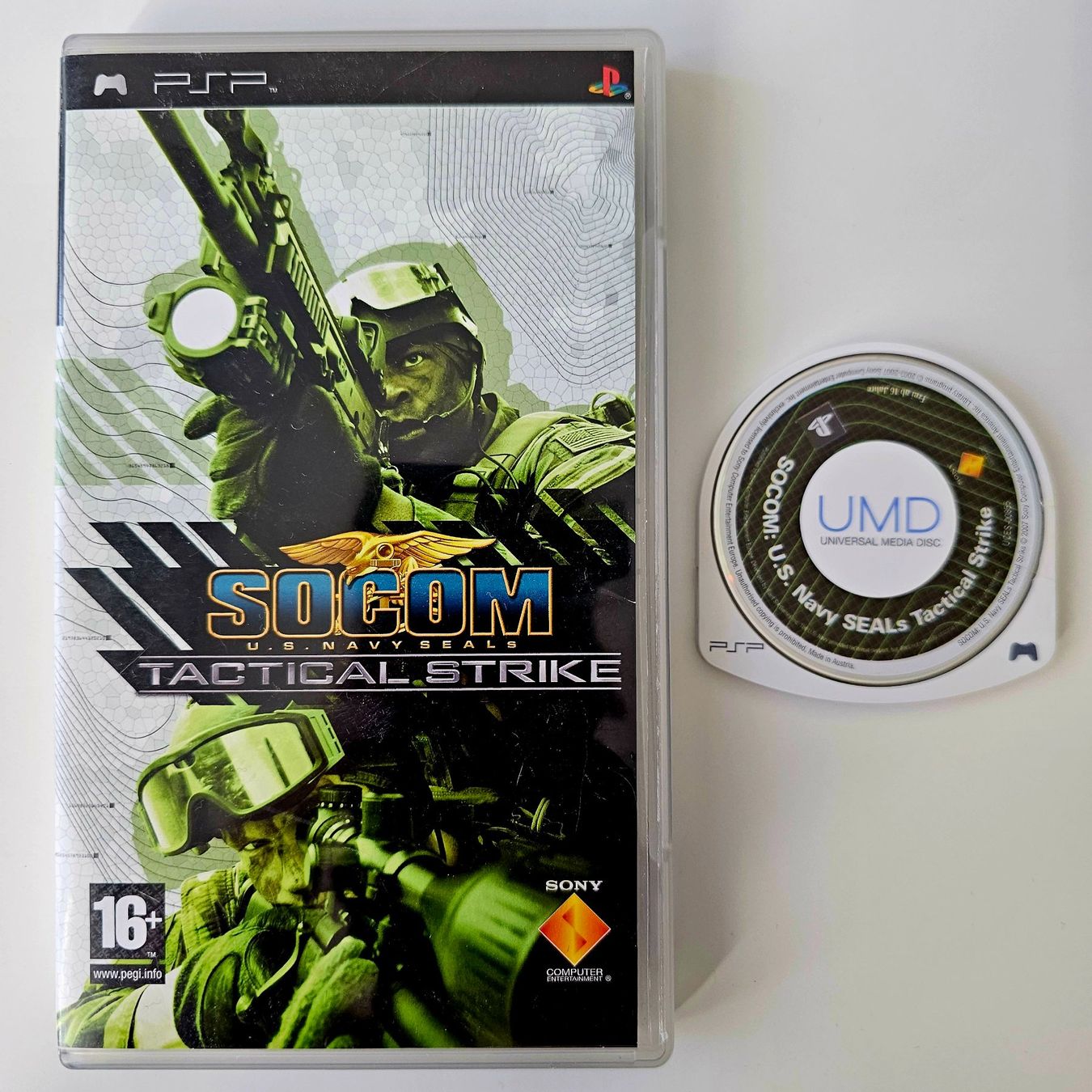 US Navy Seals Socom Tactical Strike (PSP Spiel) (Gebraucht) in Holziken ...