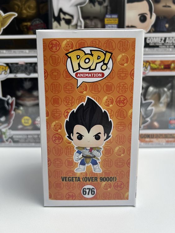 Funko POP! Dragon Ball Z Vegeta (Over 9000!) Edition Limitée (Neu und ...