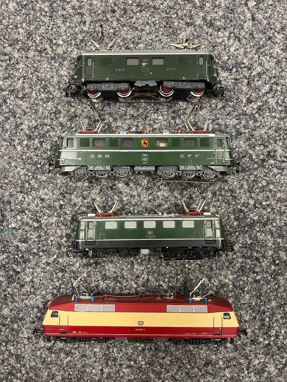4 Märklin H0 Lokomotiven SBB & DB | Kaufen auf Ricardo