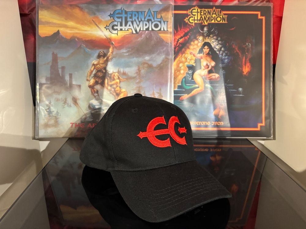 ETERNAL CHAMPION – Epic HEAVY METAL Baseball Cap Merch (Neu (gemäss ...
