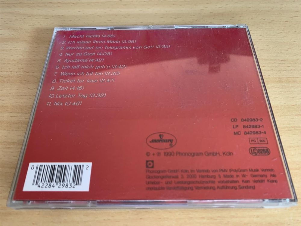 Annette Humpe – Solo (Gebraucht) in Rikon im Tösstal für CHF 6.5 – mit ...