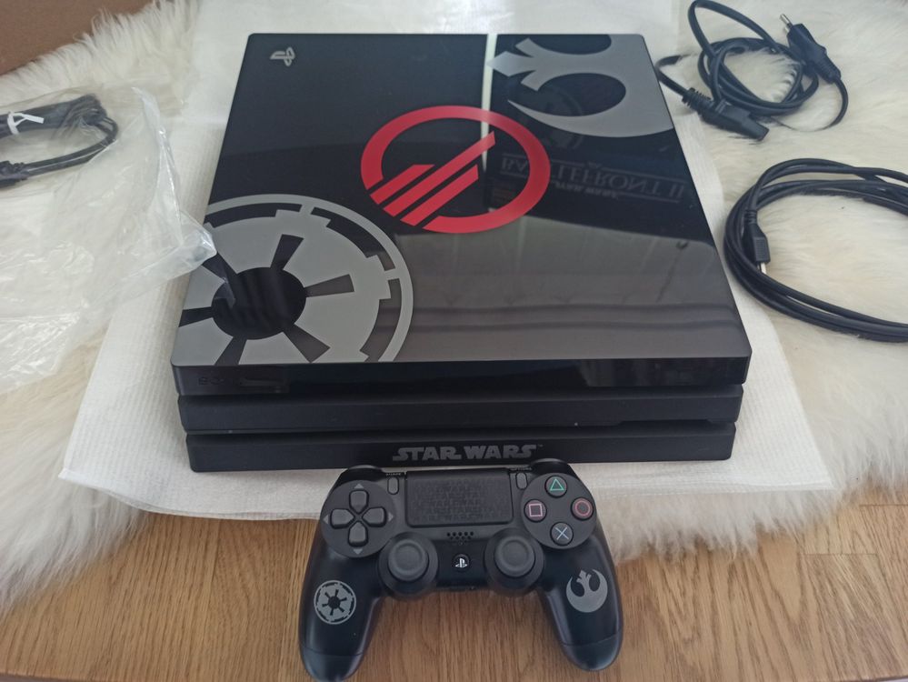 PS4 Pro 1TB Star Wars Battlefront II Limited Edition mit OVP (Gebraucht ...