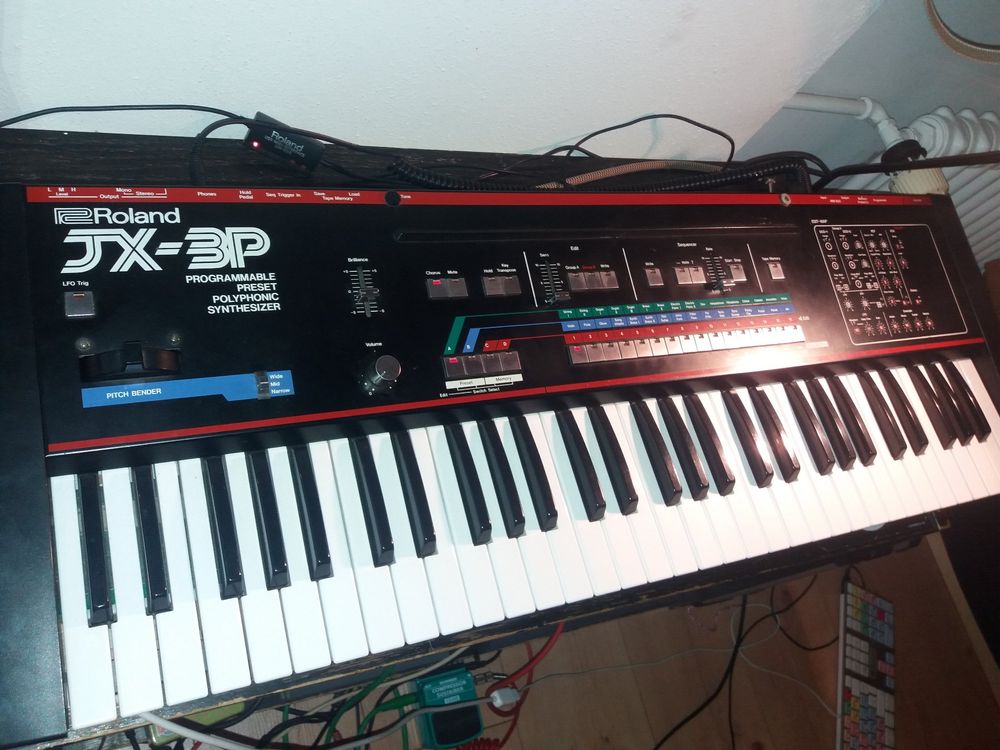 1984 Roland JX3P vintage analog Synthesizer | Kaufen auf Ricardo