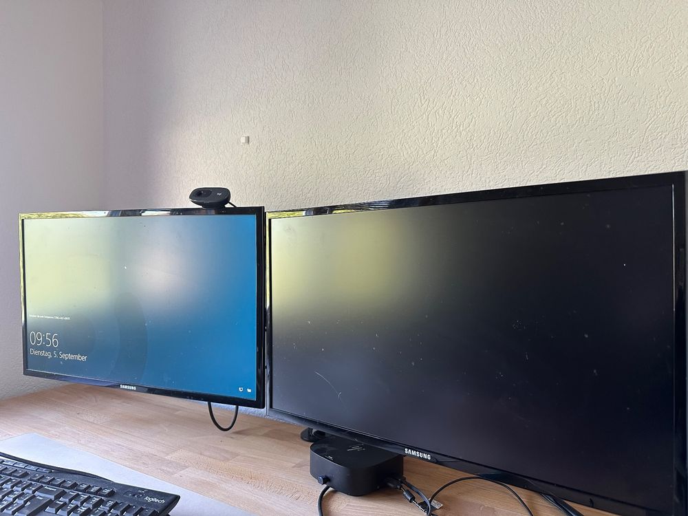 2x Monitor 24 Zoll Samsung (Gebraucht) in für CHF 55 – nur Abholung auf ...