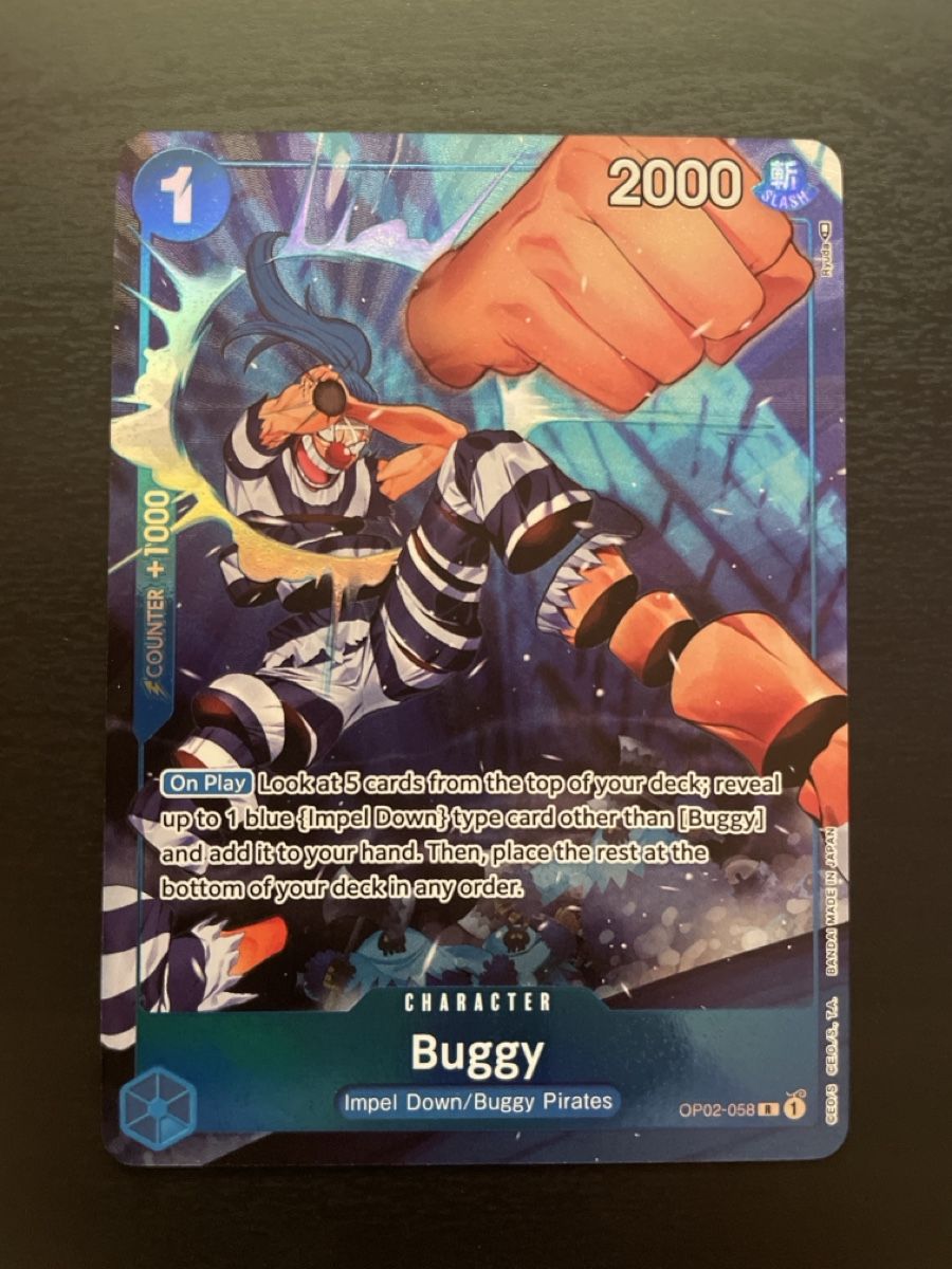 One Piece Buggy (op02-058) NM (Neu (gemäss Beschreibung)) in Savosa für ...