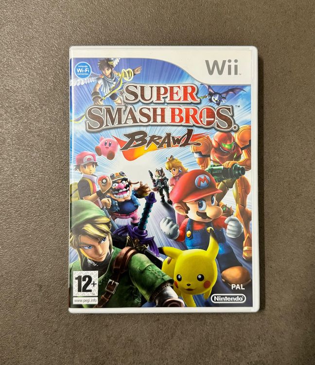 Wii Super Smash Bros. : Brawl im Top Zustand! | Kaufen auf Ricardo