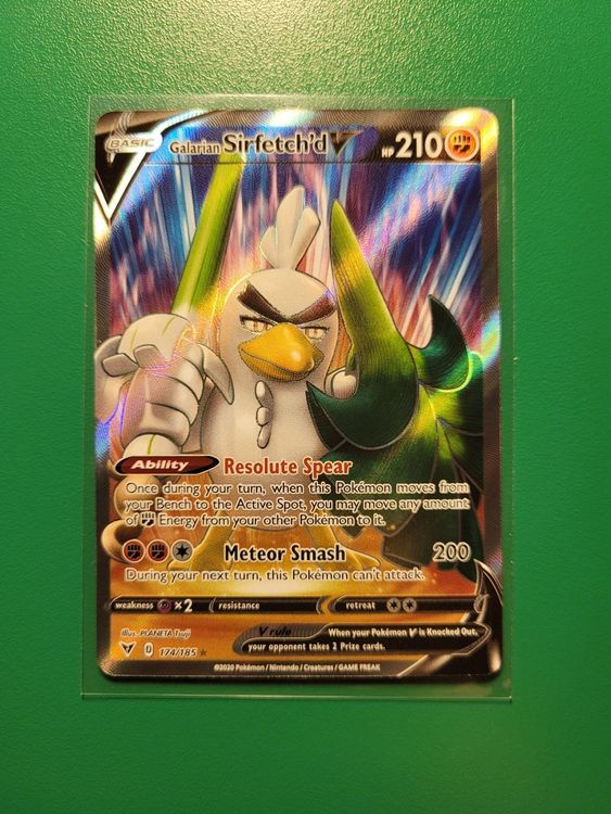 Galarian Sirfetch'd V Full Art 174/185 (EN) - Pokémon TCG (Gebraucht ...