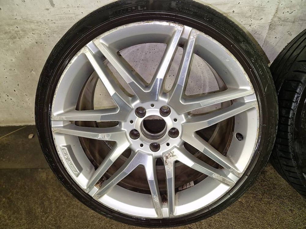 Original AMG W212 19 Zoll Felgen E-Klasse A2124014602 Silber (Gebraucht ...