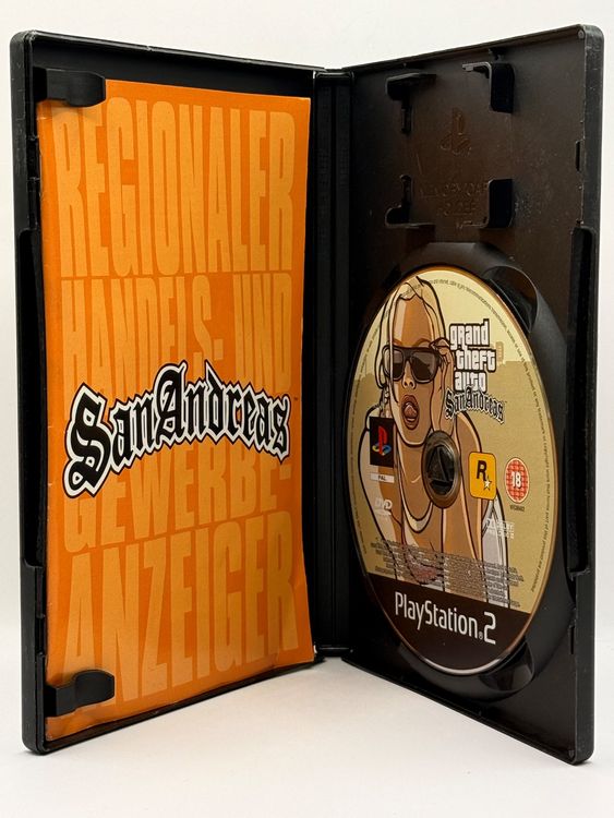 Grand Theft Auto: San Andreas - Playstation 2 - CIB (Gebraucht) in ...