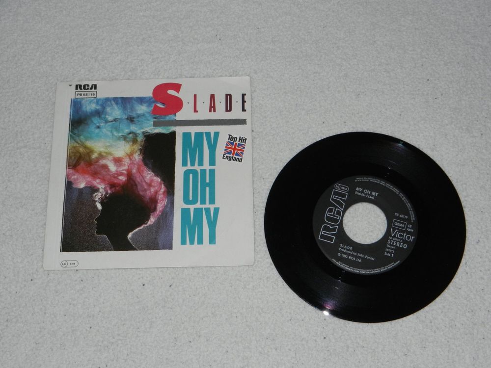 SINGLE"7" SLADE - MY OH MY (VG+) | Kaufen auf Ricardo