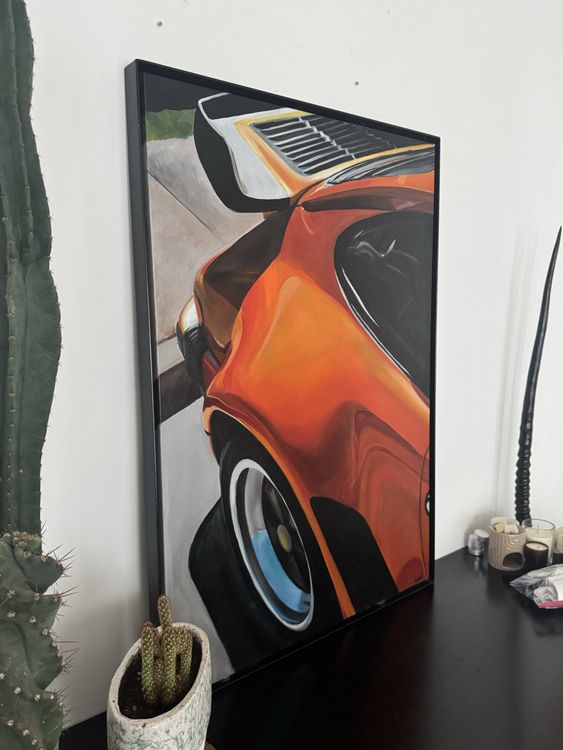 Porsche 911 Turbo (Öl auf Leinwand 70x100) (Neu (gemäss Beschreibung)) in Glattpark(Opfikon) für ...