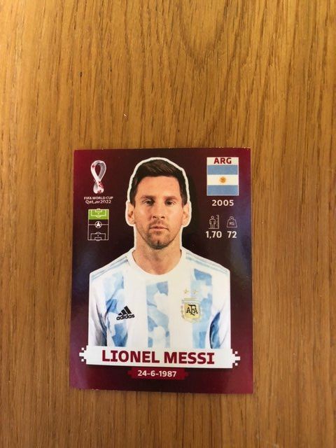 Panini Sticker Wm qatar Lionel Messi (Neu (gemäss Beschreibung)) in ...